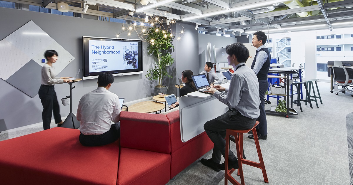 ハイブリッドワークはABWに沿った理想的な働き方｜メリットやデメリット、事例を解説 [コラム] - オフィス分野｜内田洋行